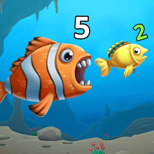 Hungry Ocean Eat Feed And Grow Fish | Online Games! No ADS!