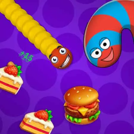 Snake vs Worms | Online Games! No ADS!